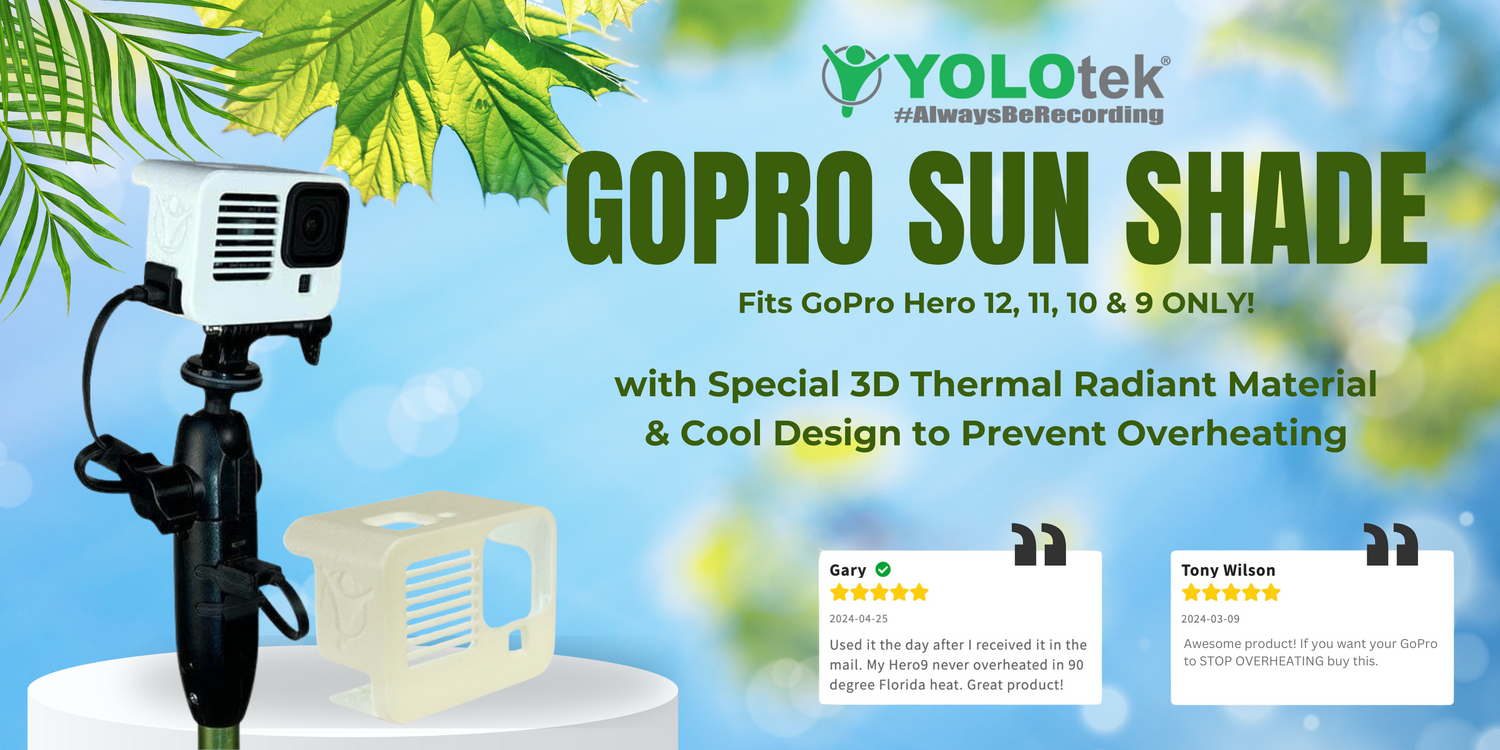 YOLOtek - GoPro Boat Mounts - Gifts for Bass Fisherman