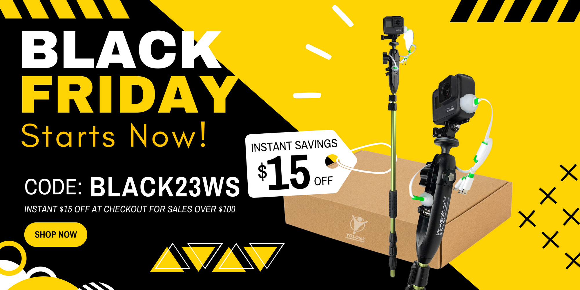YOLOtek - GoPro Boat Mounts - Gifts for Bass Fisherman